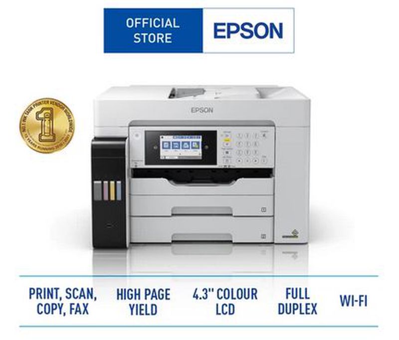 Printer Epson L15180 A3 Wi-Fi Duplex Multi-Function Ink Tank