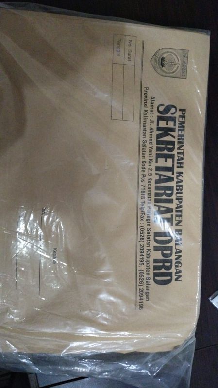 amplop kop sekretariat