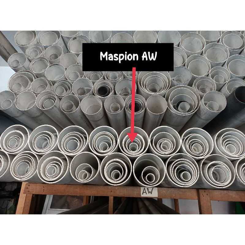 Pipa PVC MASPION (AW) per Batang / Pipa MASPION - Ukuran 6
