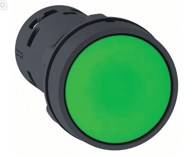 Push Button NO Hijau