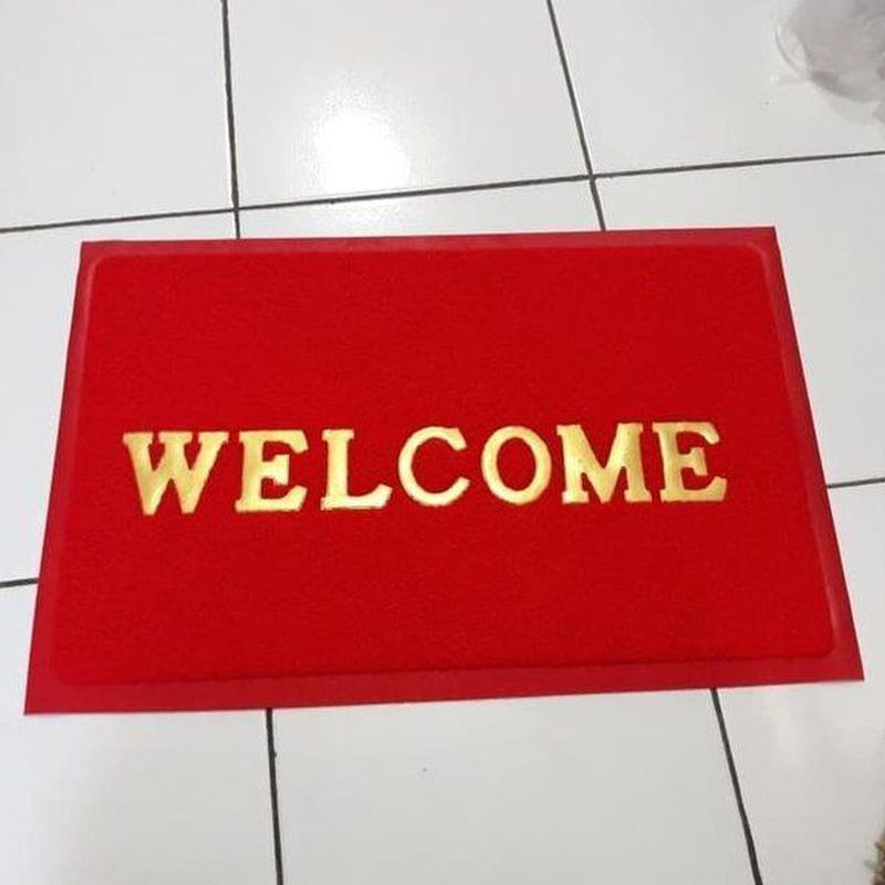 keset karet merah