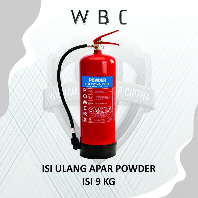 Isi Ulang Apar Powder 9 Kg