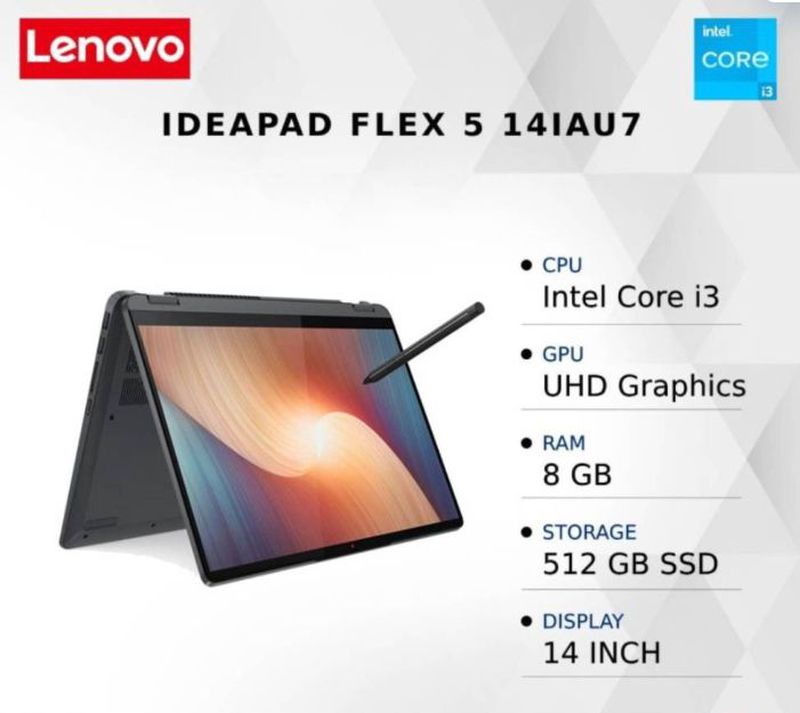 Laptop Lenovo Ideapad Flex 5i 14iau7 82r70029id