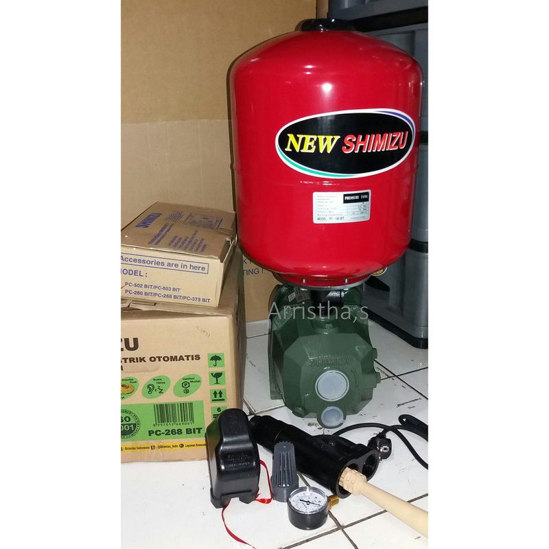 Pompa air listrik otomatis Shimizu PC 268 bit