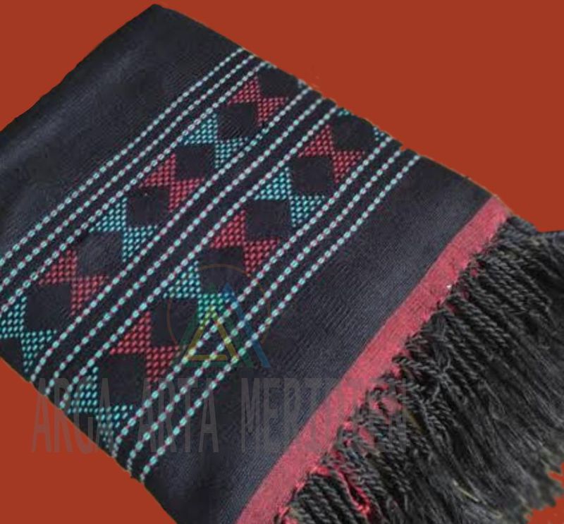 Kain / Cinderamata Khas Banten Kain Tenun Baduy / 1x2 meter - Corak 1