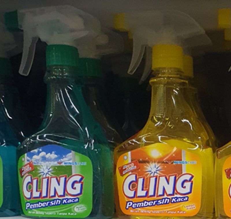 CLING PEMBERSIH KACA BOTOL SPRAY
