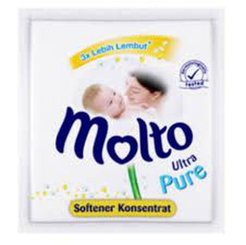 Molto Softener Konsentrat Ultra Pure Sachet 9 ml @ Karton / 360 pcs