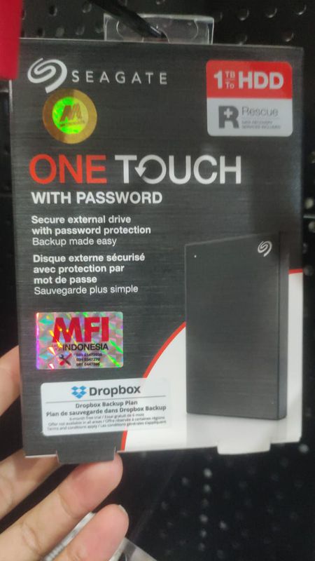 Seagate HDD Ultra Touch Harddisk Eksternal 1TB