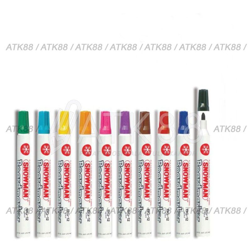 Spidol Whiteboard Snowman - Biru