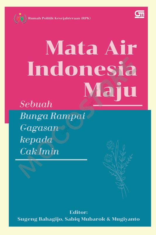 EBOOK - Mata Air Indonesia Maju: Sebuah Bunga Rampai Gagasan kepada Cak ...