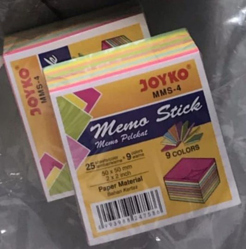 Sticky Notes Memo Tumpuk Tempel 400lembar 50x50
