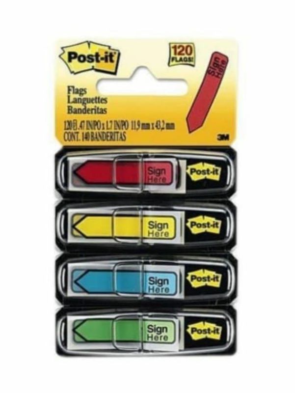 Post It 3M Sign Here 684 SH
