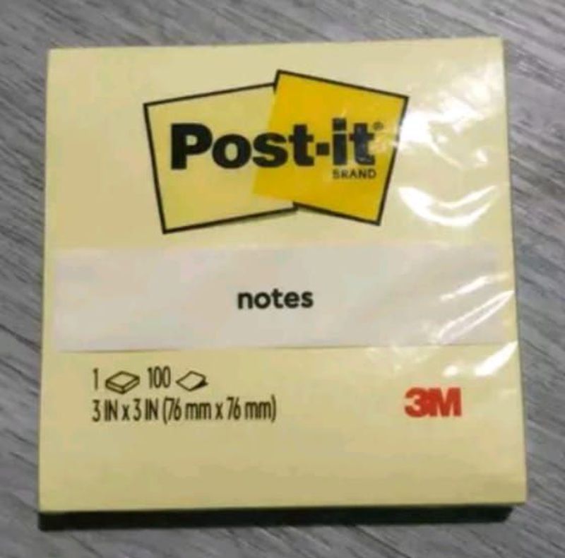 Post It 3M 654 76 x 76 sticky note memo tempel kertas