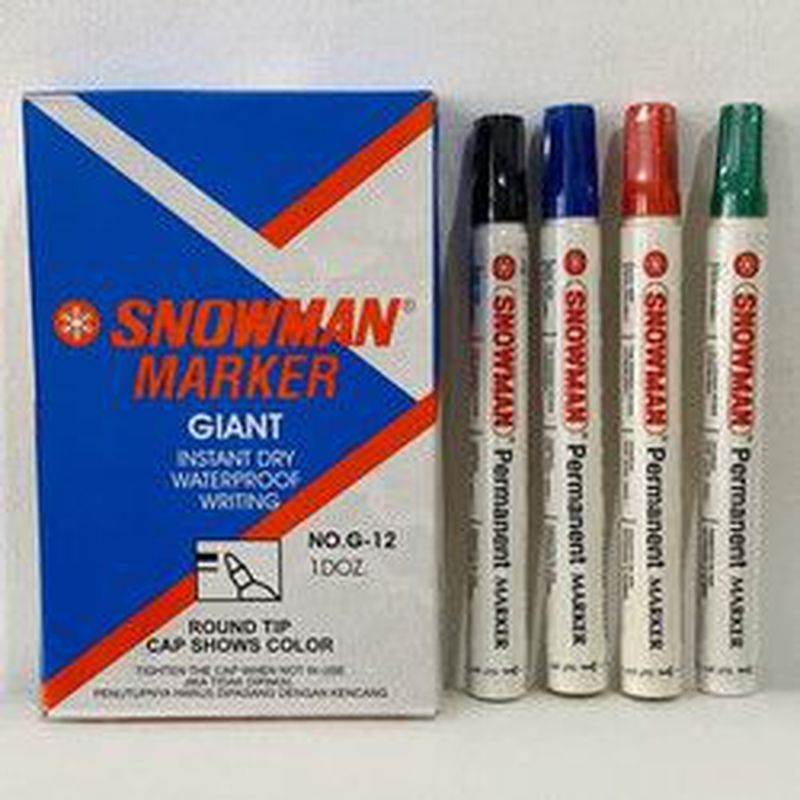 Spidol Permanent Marker - Merah