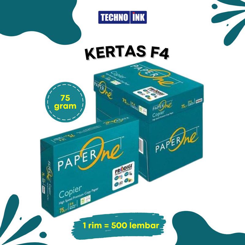 Kertas F4 Paper One 75 Gram