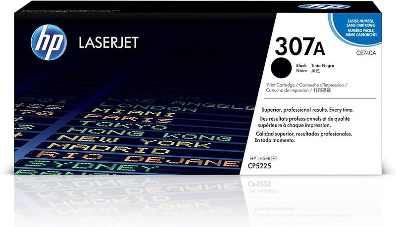 HP 307A Black Original LaserJet Toner Cartridge