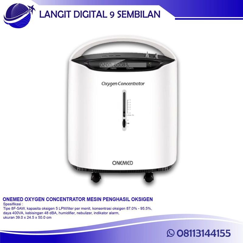 ONEMED OXYGEN CONCENTRATOR MESIN PENGHASIL OKSIGEN