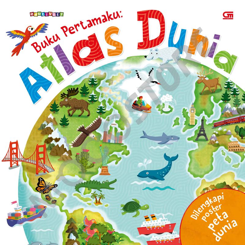 EBOOK - Buku Pertamaku : Atlas Dunia