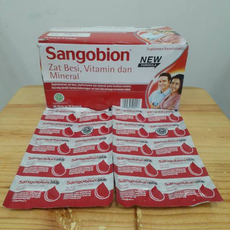 Sangobion Obat penambah 10 Kapsul