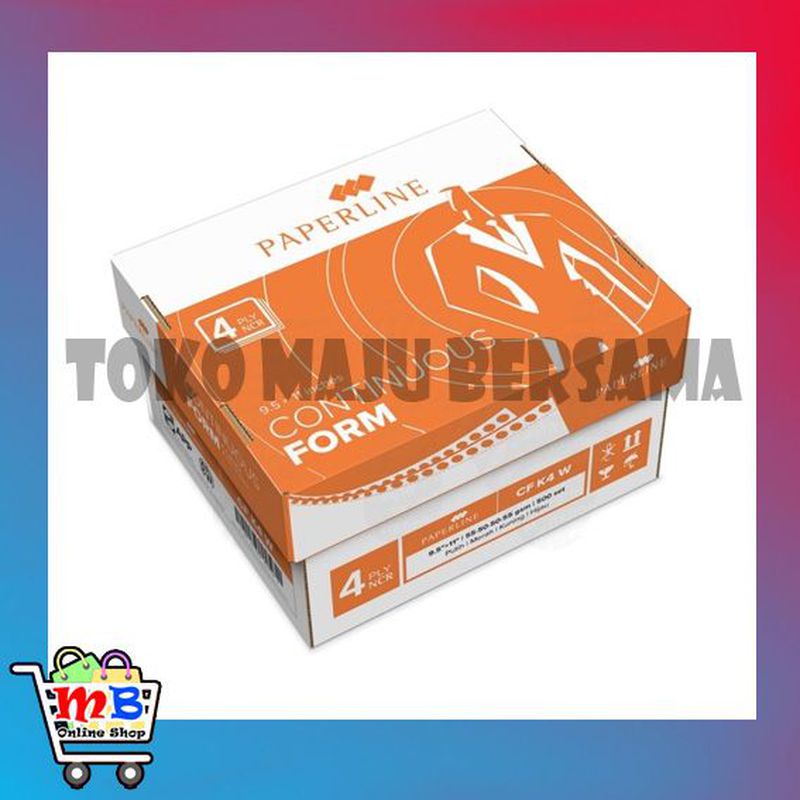 NCR / Continuous Form 4 Ply Paperline