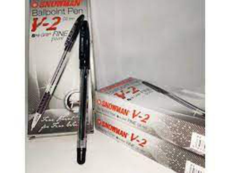 Pen Snowman V2 - Hitam