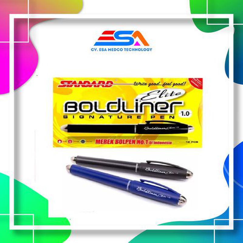 BALLPOINT / PULPEN STANDARD BOLDLINER ELITE 1.0