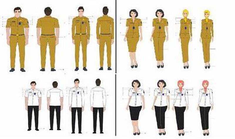 Pakaian Dinas Harian (PDH)