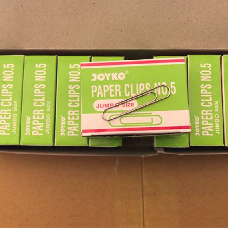 Paper Clips Joyko No. 5 Jumbo (50 mm)