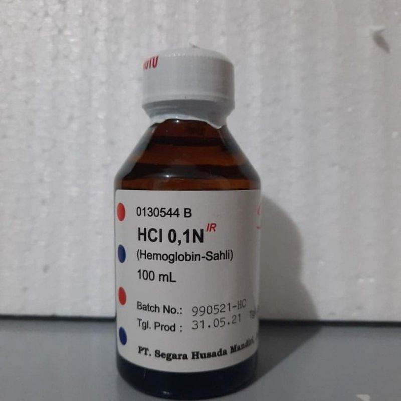 HCL 0,1 N 100ml