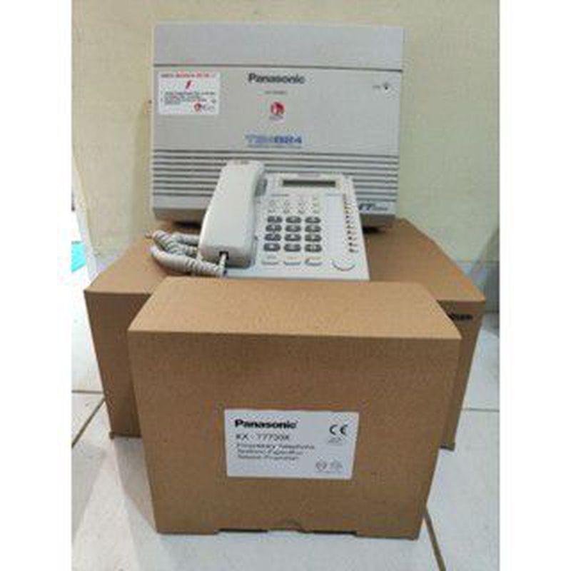 Paket PABX Panasonic KX-TES824 24 EXT Include Pemasangan