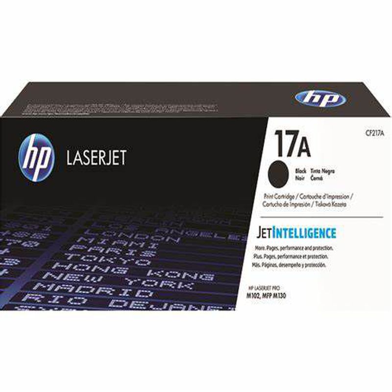 HP 17A Black Original Laserjet Toner Cartridge