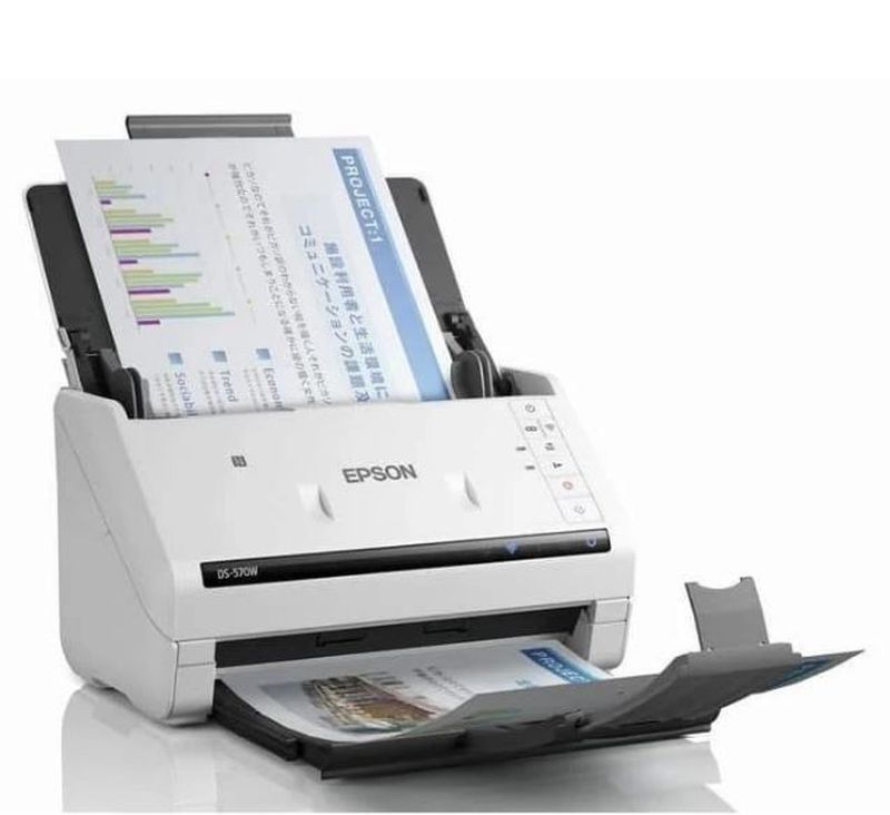 Epson Scanner Epson Ds570w - Support Wifi - NFC