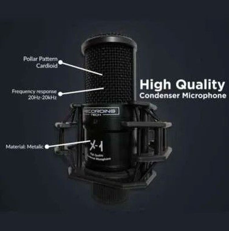 Recording Tech X1 High Quality Condenser Microphone