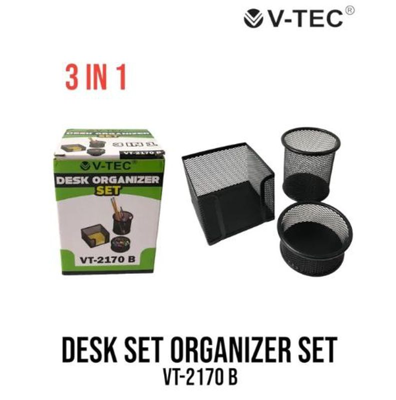V-TEC DESK ORGANIZER SET VT 2170 B