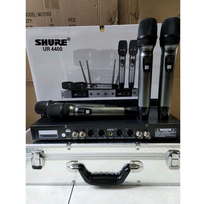 Microphone wireless 4 channel
