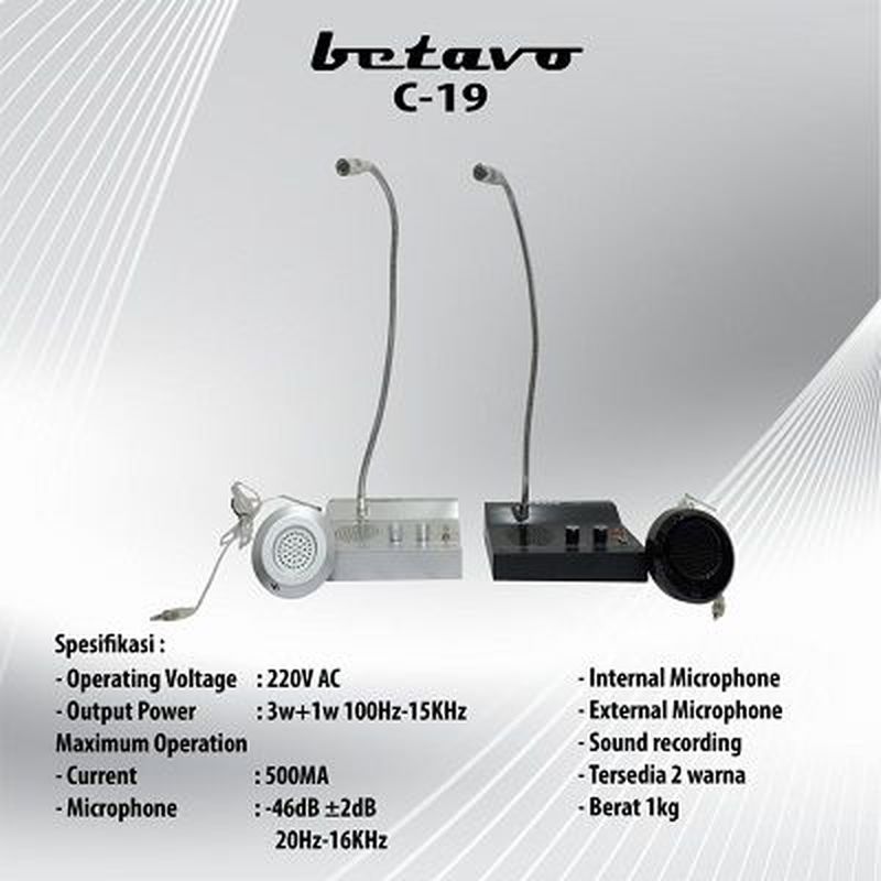 Mic Loket / Mic Counter Betavo C19