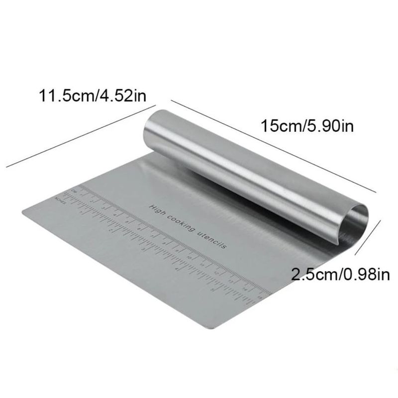 SCRAPPER STAINLESS STEEL SIZE 15x11,5