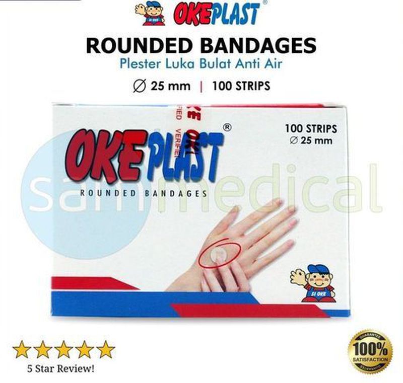 Plester Bulat Okeplast