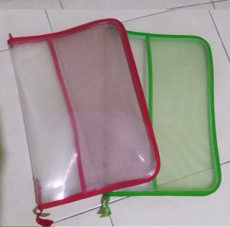 Map plastik resleting