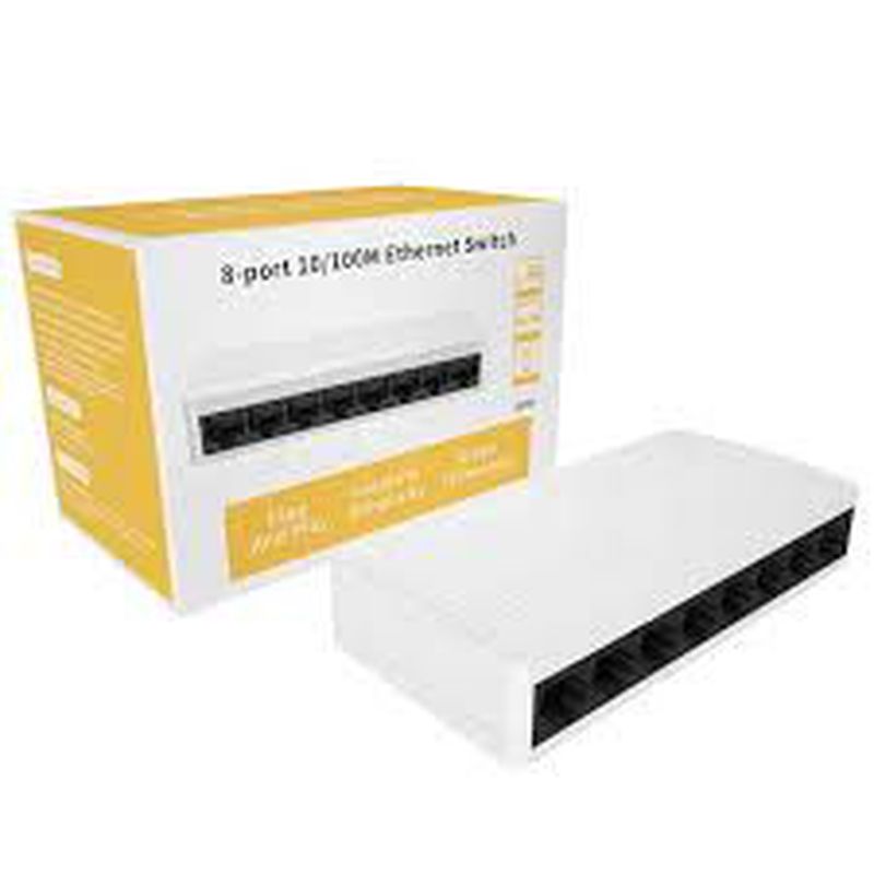 Tenda S108 8-Port Mini 10/100Mbps Desktop Switch