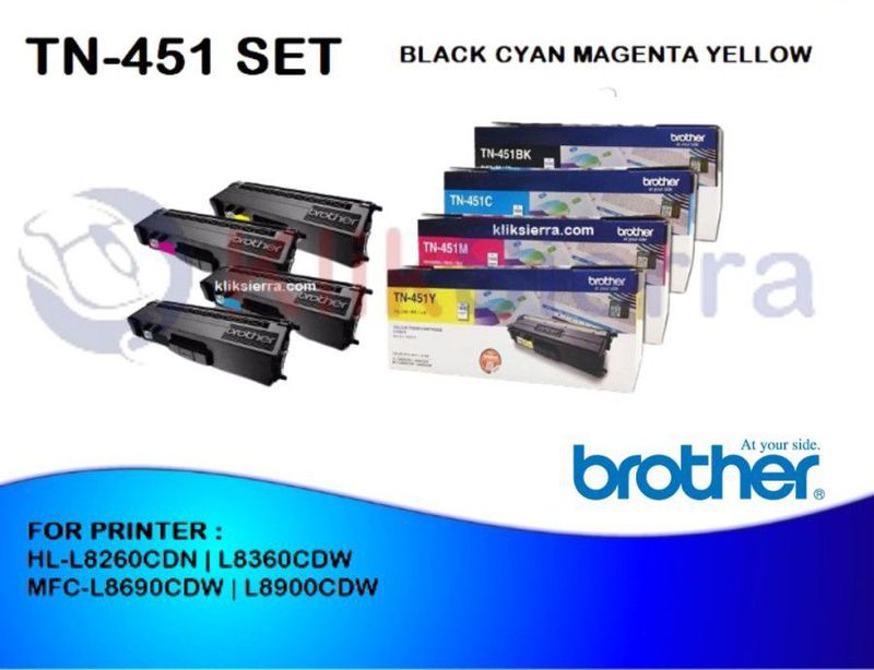 TONER BROTHER TN 451 - Merah