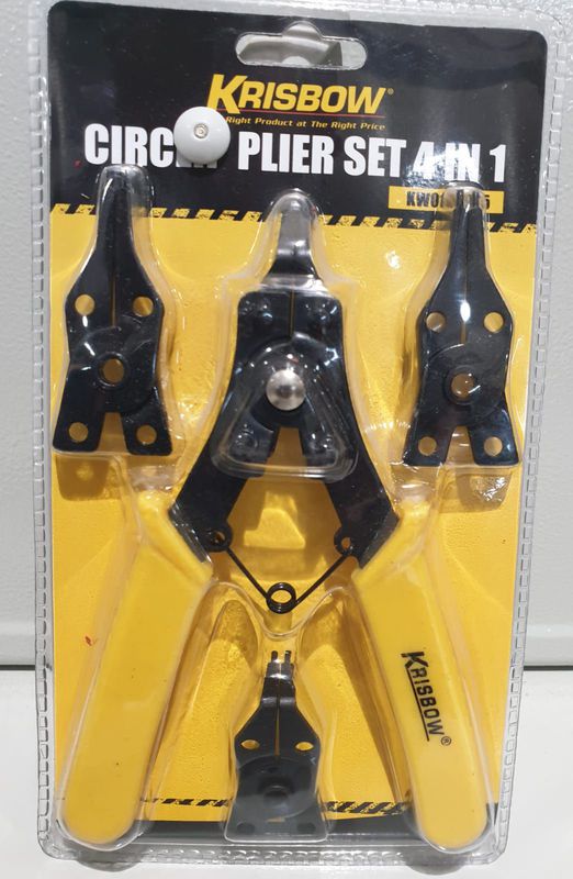 TANG SNAP RING SET / TANG BUKA SPI / CIRCLIP PLIER SET 4 IN 1