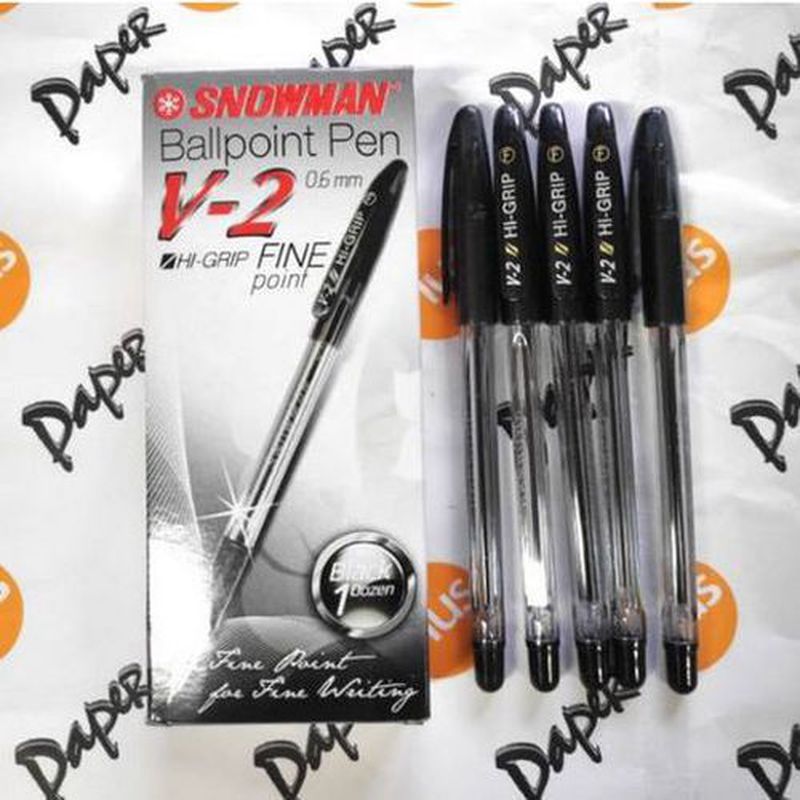 Pulpen Ballpoint Snowman V2 HI GRIP Per lusin