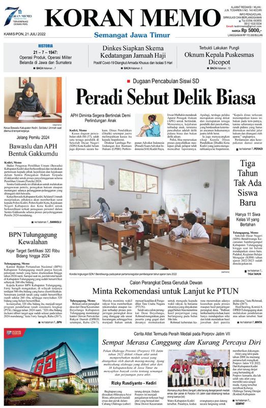 PAKET IKLAN DISPLAY KORAN MEMO 20 KALI TAYANG