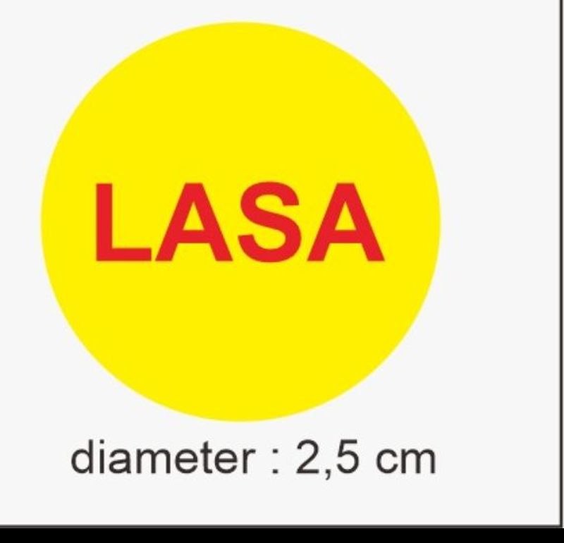 Sticker Lasa Ukuran Besar