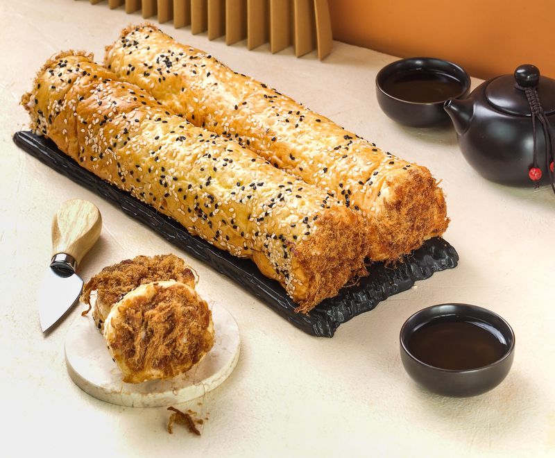 Roti Abon Gulung Maks DF Bakery