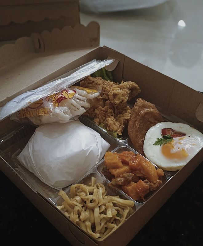 Nasi Kotak / Nasi Box