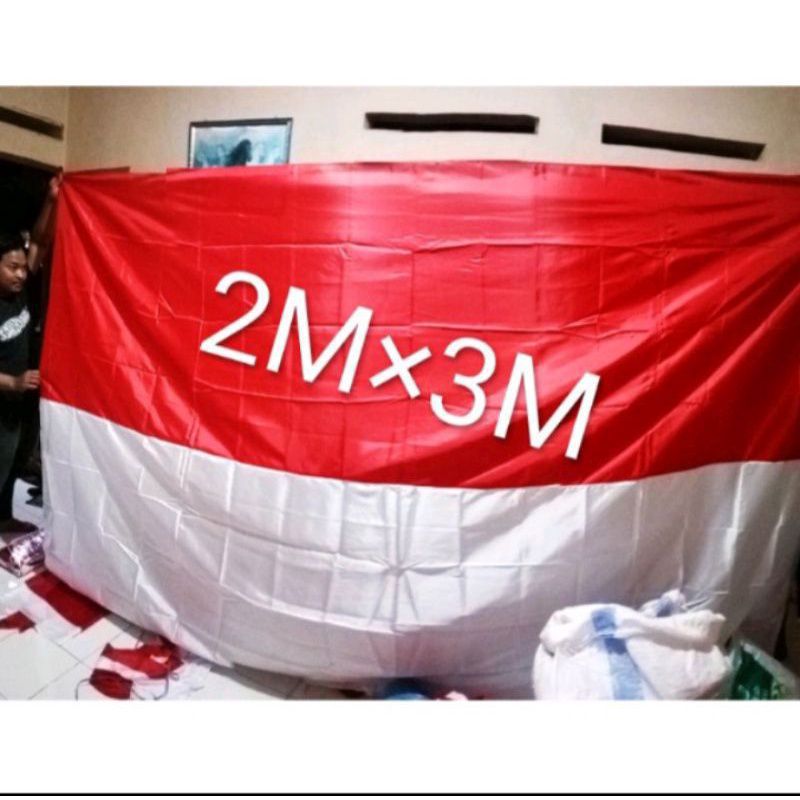 Bendera Merah Putih Ukuran 2 m x 3 m