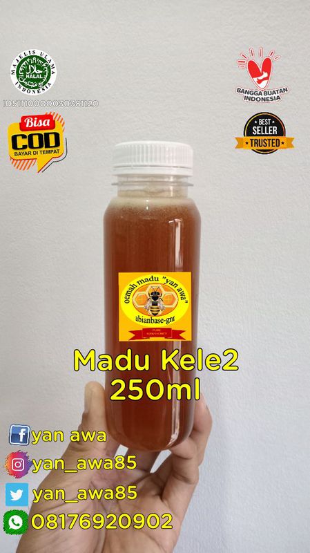 Madu Trigona/Kele-Kele 250ml