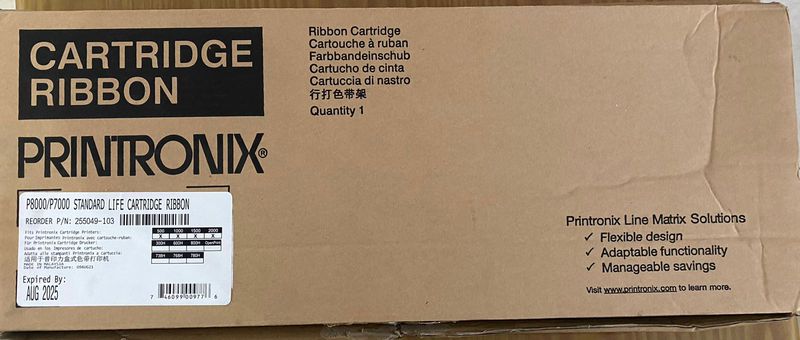 CATRIDGE RIBBON PRINTRONIX